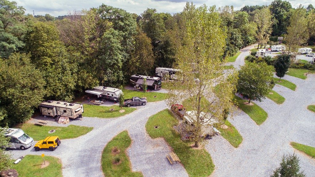 Campsite Gallery - Elizabethtown / Hershey KOA